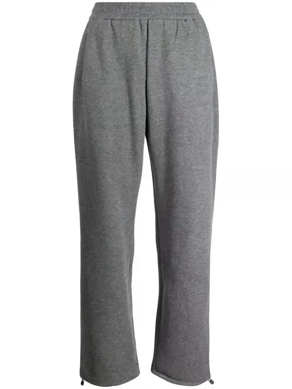 B+AB Mélange Wide-leg Track Pants