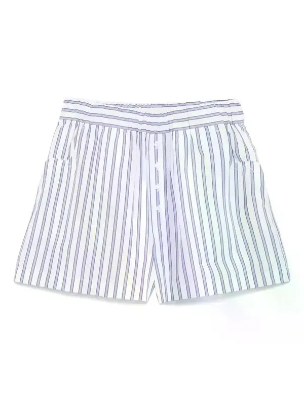 CUANTICO Cotton Shorts - Blue