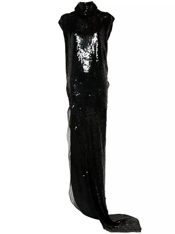 Rick Owens Edfu Sequined Maxi Dress