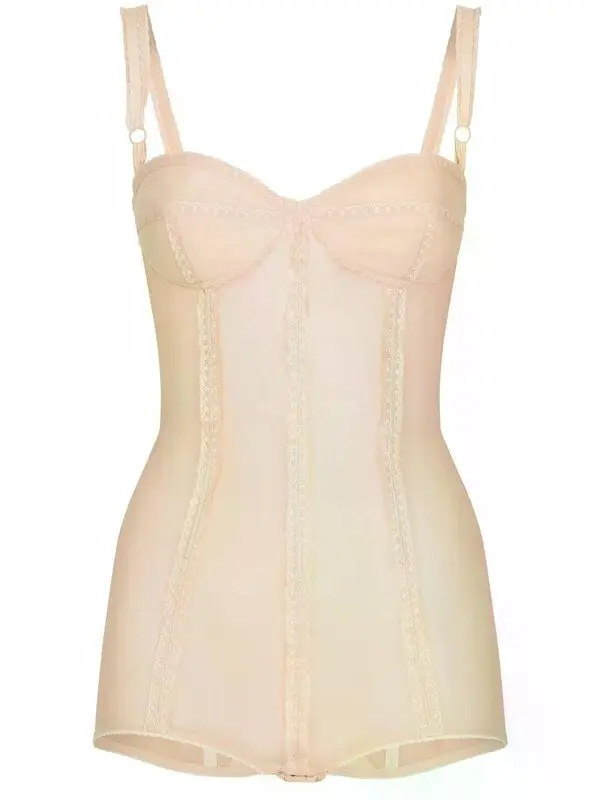 Dolce & Gabbana Bustier Bodysuit - Neutrals