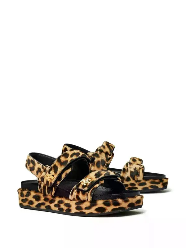 Tory Burch Kira Leopard Print Platform Sandals