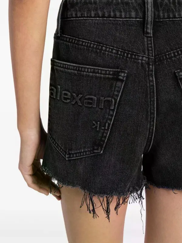Alexander Wang Bite Denim Shorts