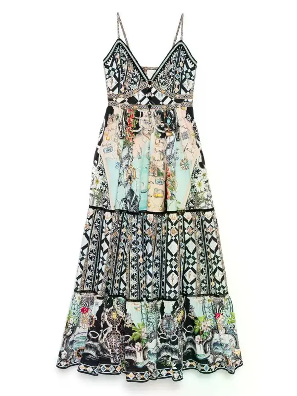 Camilla Folk Afloat Maxi Dress