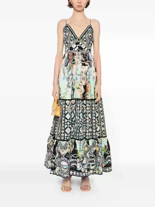 Camilla Folk Afloat Maxi Dress