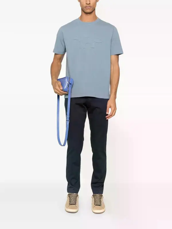 Maison Kitsuné Profile Fox-patch T-shirt