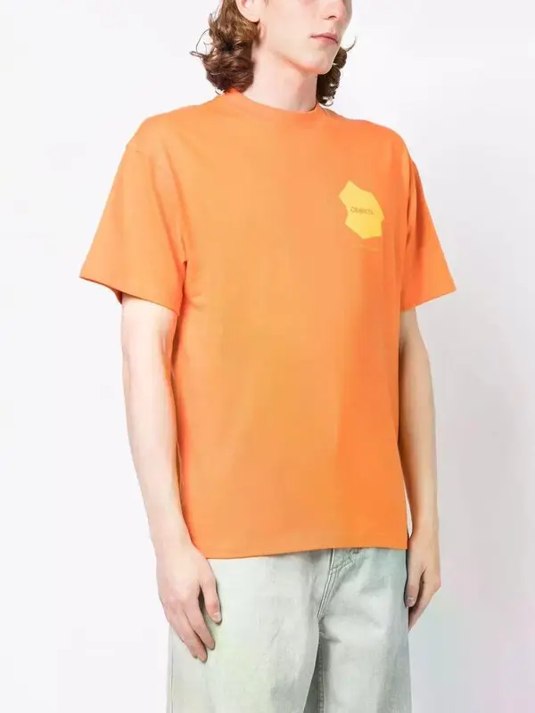 OBJECTS IV LIFE Slogan-print T-shirt