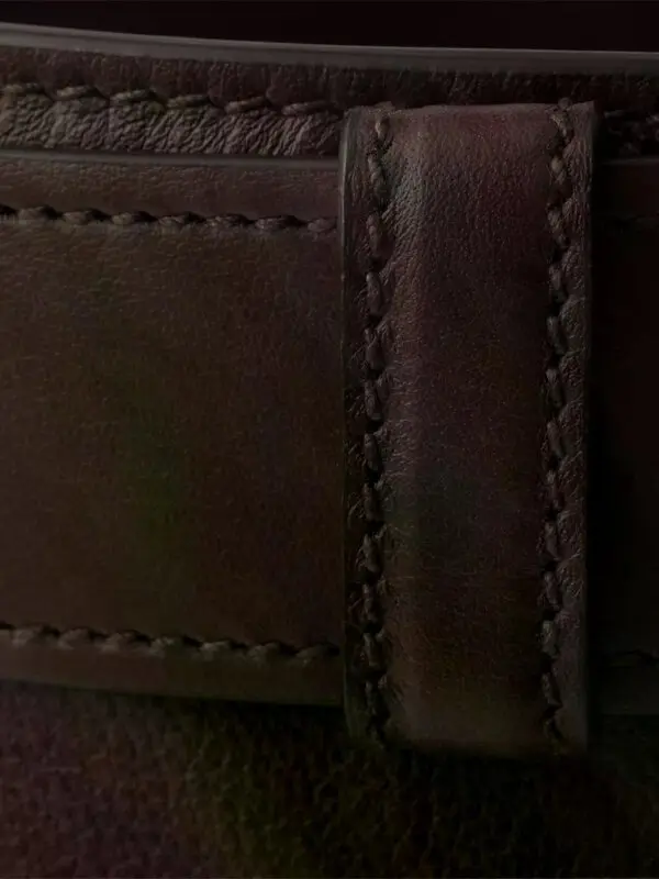 Prada Bucket Bag With Belt Embellishment - Brown