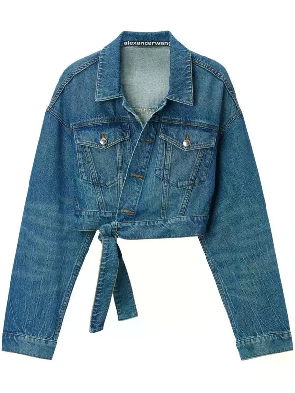 Alexander Wang Wrapped Trucker Jacket
