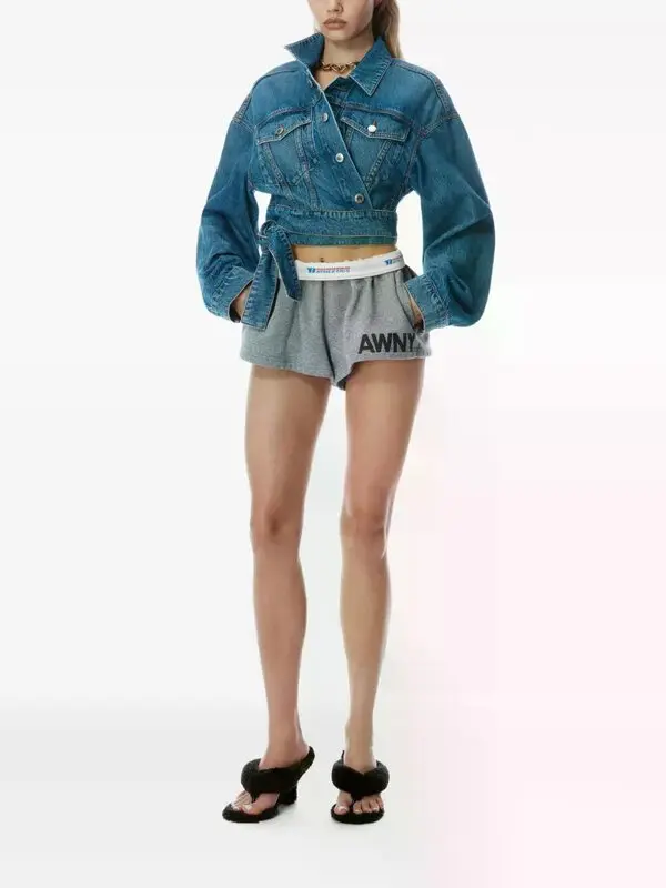 Alexander Wang Wrapped Trucker Jacket