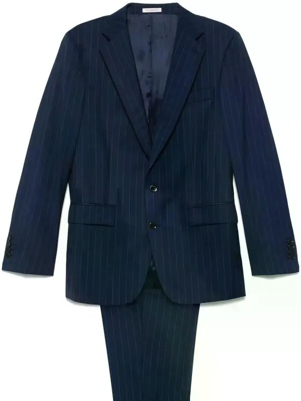 FURSAC Pinstriped Suit - Blue