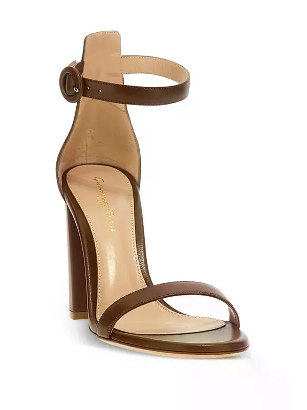 GIANVITO ROSSI 95mm Gaeta Sandals - Brown