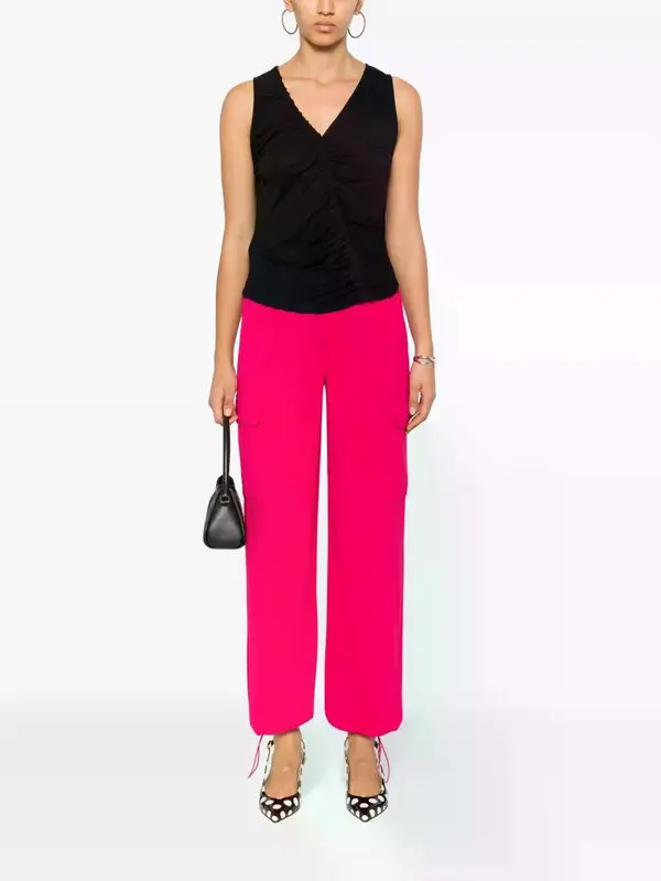 Pinko Gathered Sleeveless Tank Top