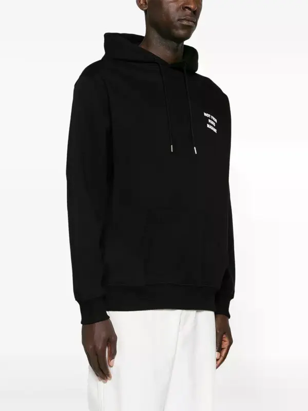 Drole De Monsieur Not From Paris Madame" Hoodie - Black