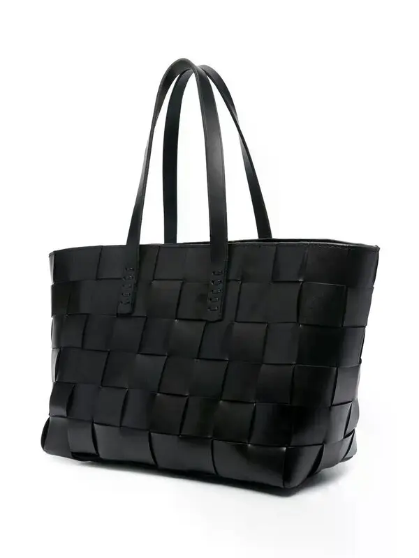 Dragon Diffusion Woven Leather Tote Bag