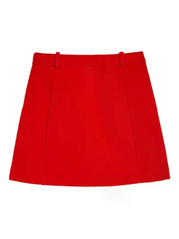 JIL SANDER Wool Mini Skirt