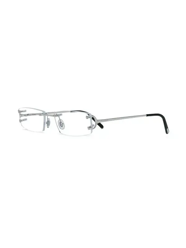 Cartier Rimless Square Glasses