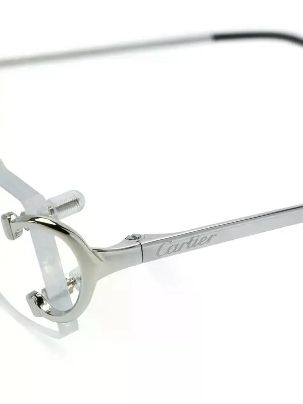 Cartier Rimless Square Glasses