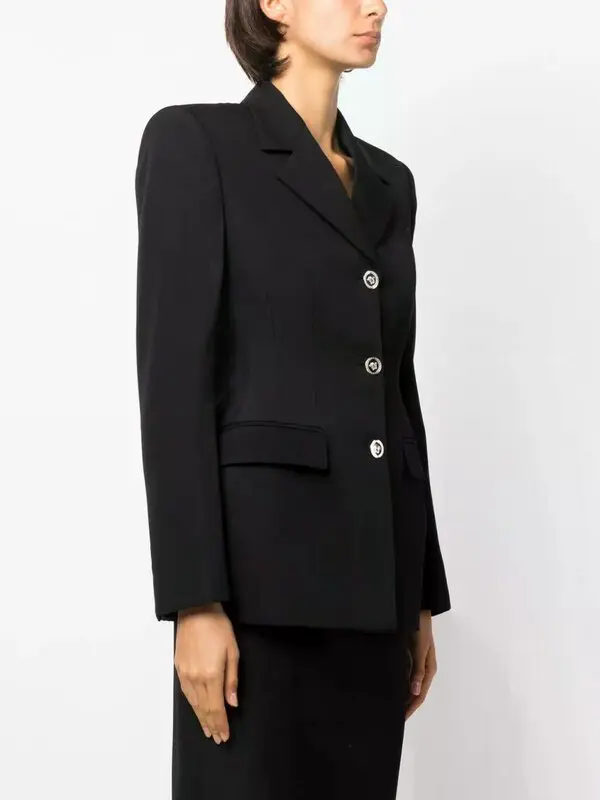 Versace Hourglass Single-breasted Blazer