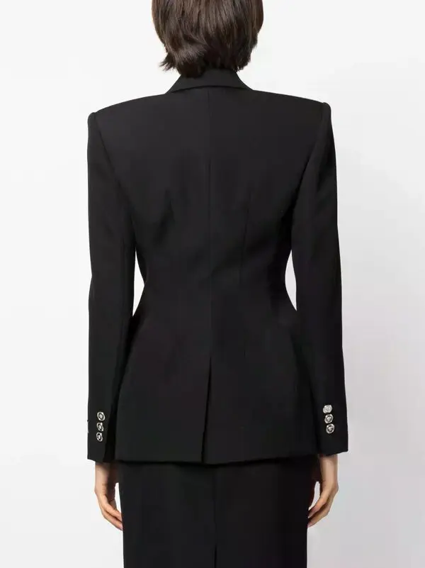 Versace Hourglass Single-breasted Blazer
