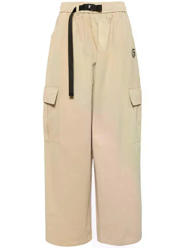 GROUND ZERO Logo-print Cargo Pants