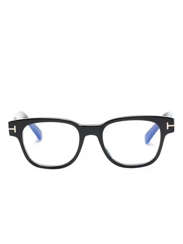 TOM FORD Round-frame Glasses - Black
