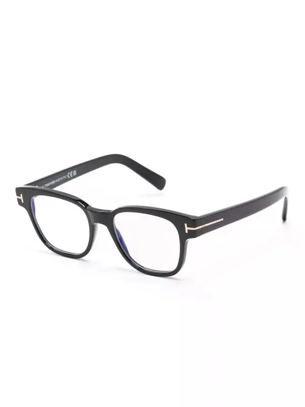 TOM FORD Round-frame Glasses - Black