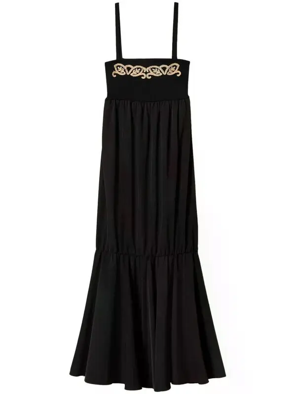 TWINSET Knitted Midi Dress - Black
