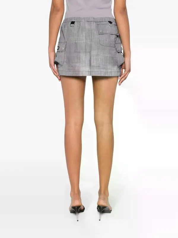Coperni Logo-appliqué Wool Skirt