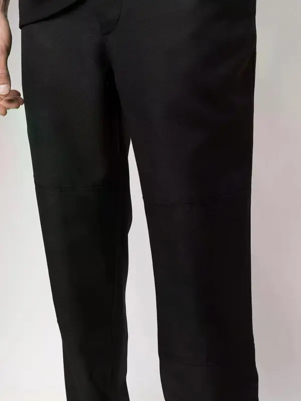 Alexander McQueen Straight-leg Wool-blend Track Pants