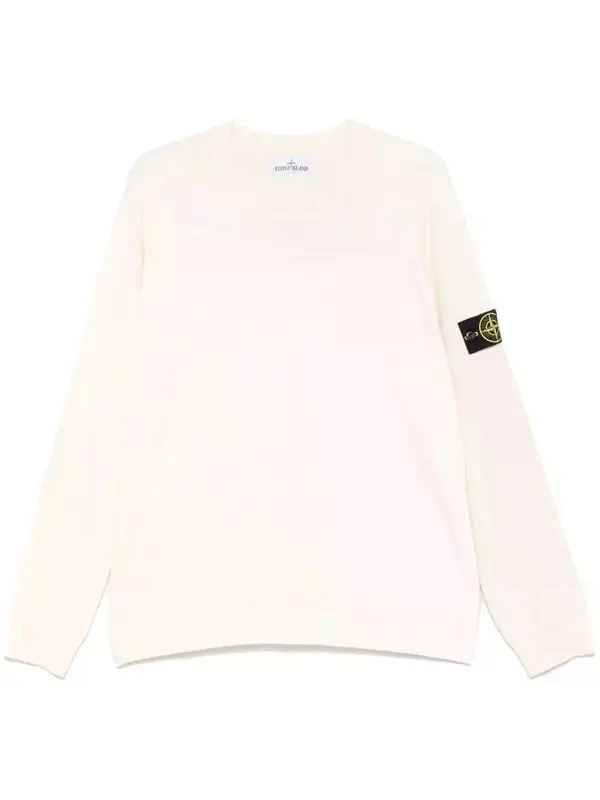 Stone Island Compass-badge Sweater - Neutrals