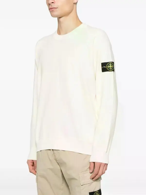 Stone Island Compass-badge Sweater - Neutrals