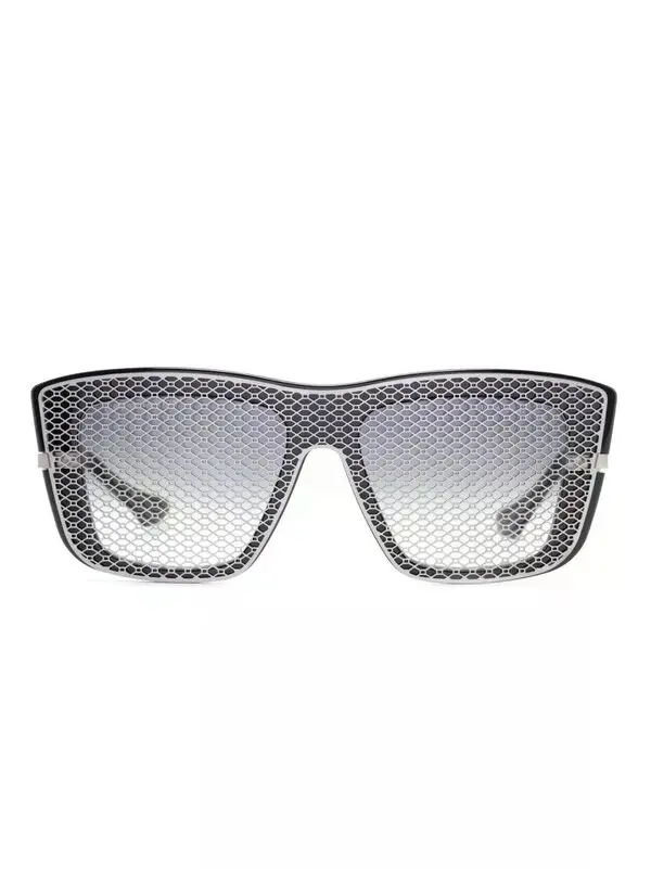Dita Skaeri Square-frame Sunglasses - Black