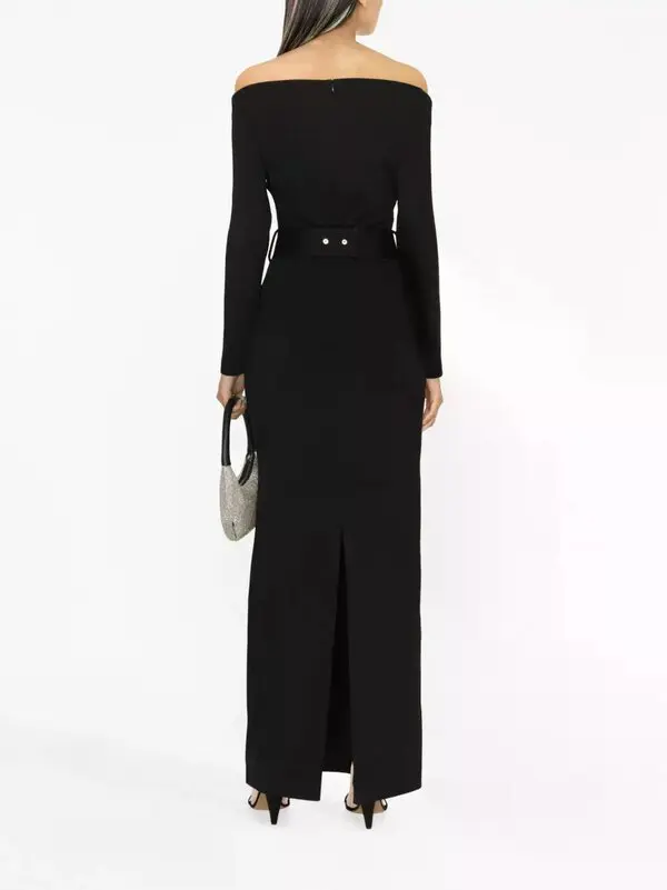 Solace London Off-shoulder Long Dress