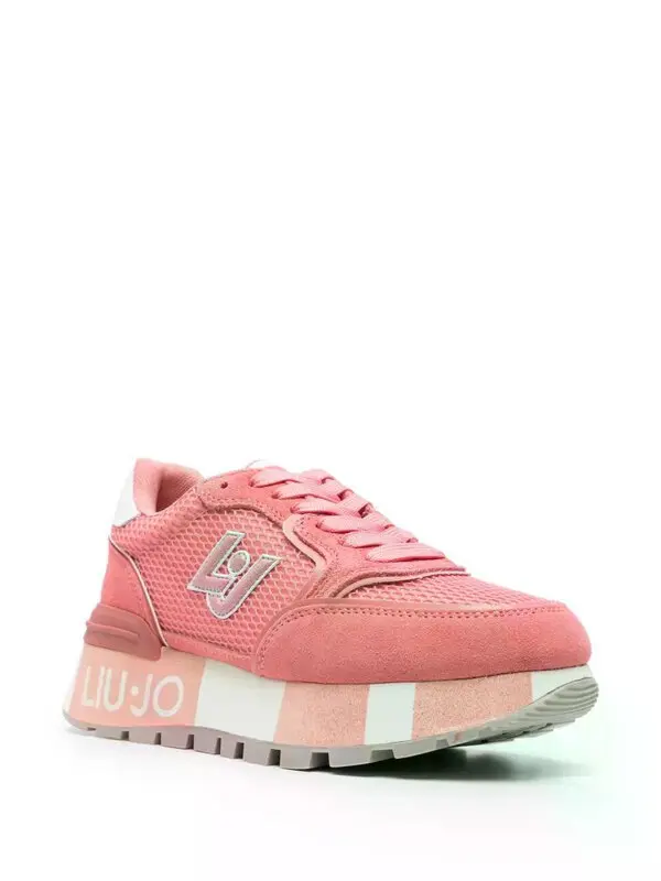 Liu Jo Amazing 25 Flatform Sneakers - Pink