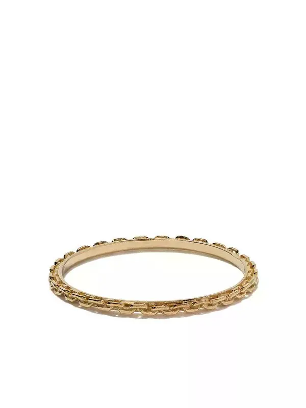 WOUTERS & HENDRIX 18kt Yellow Trace Chain Ring - Gold