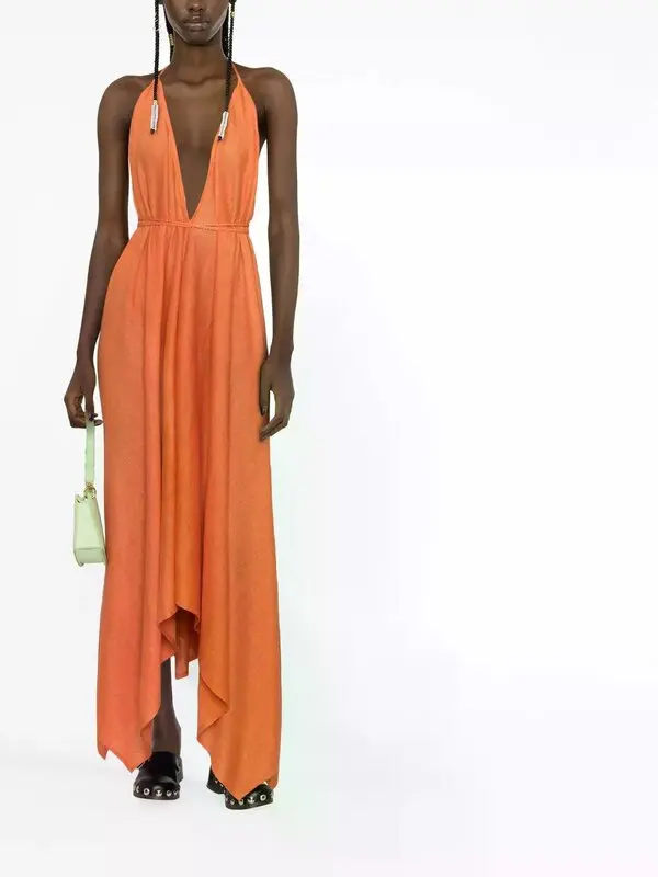 Alanui Get Lost Linen Dress