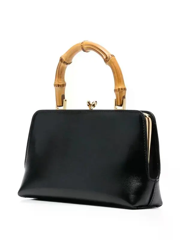 JIL SANDER Goji Bamboo-handle Mini Bag - Black