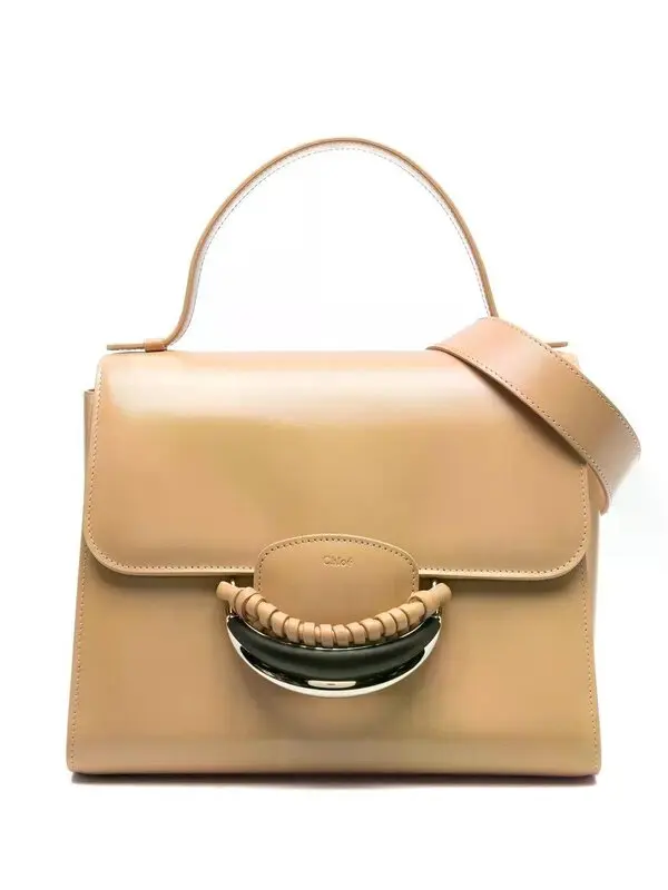 Chloé Kattie Leather Tote Bag