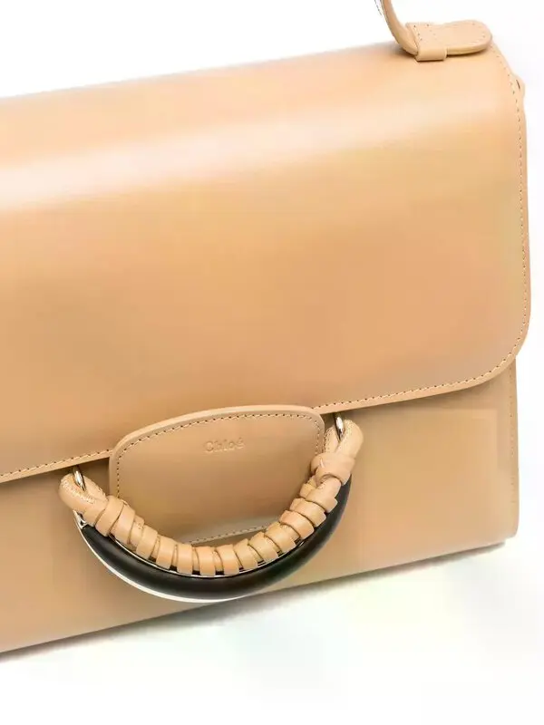 Chloé Kattie Leather Tote Bag