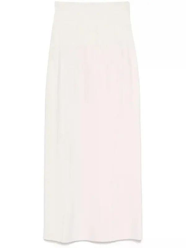 MUGLER Boning-detail Midi Skirt