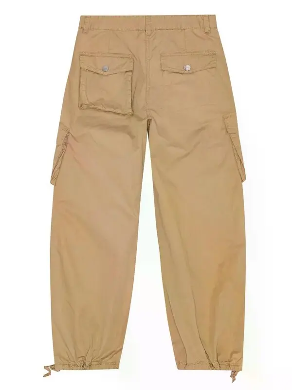 GANNI Cargo Trousers - Neutrals