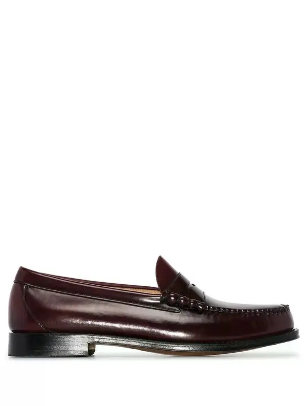 G.H.BASS G.h. Bass & Co. Weejuns Larson Penny Loafers - Brown