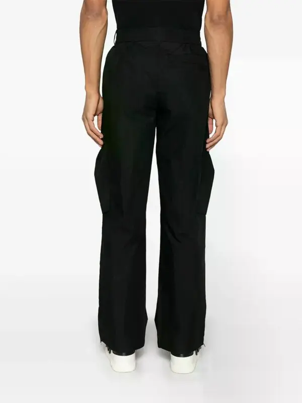 REPRESENT Tech Cargo Trousers - Black