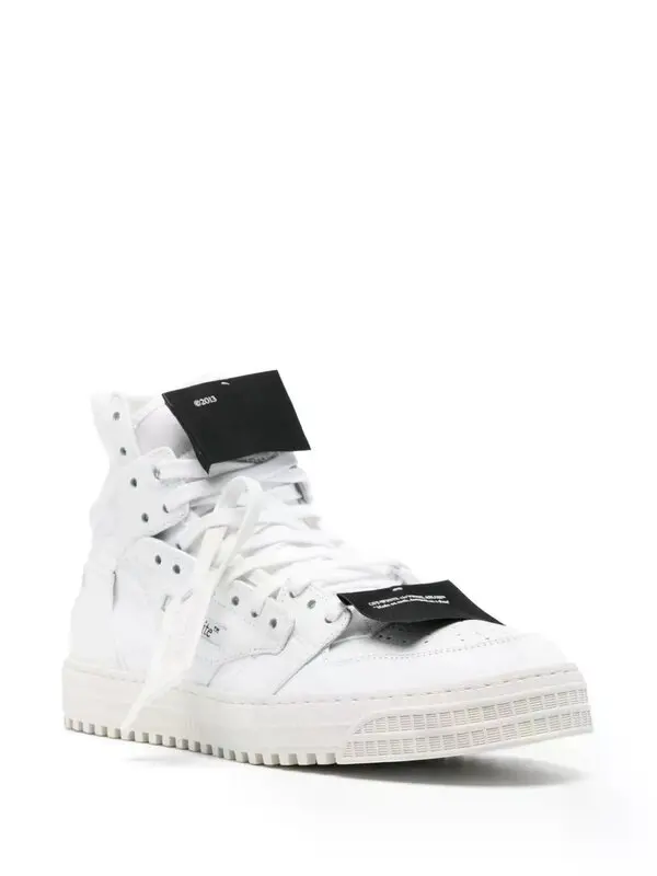 Off-White 3.0 Off Court Leather Sneakers