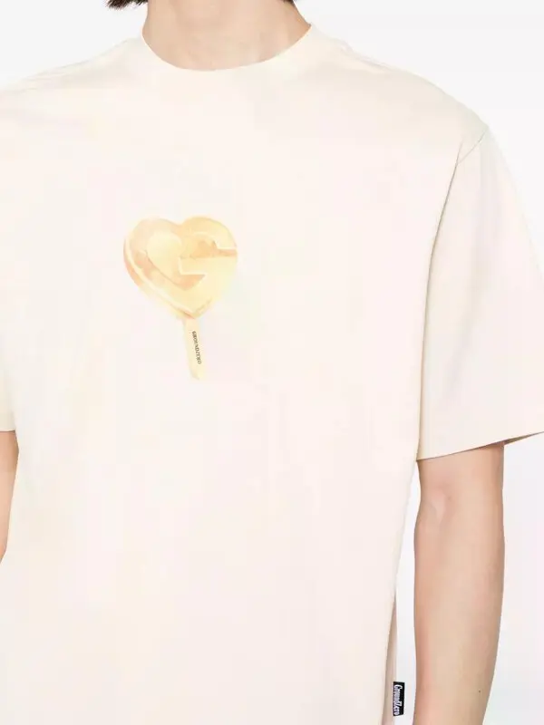 GROUND ZERO Logo-print Cotton T-shirt