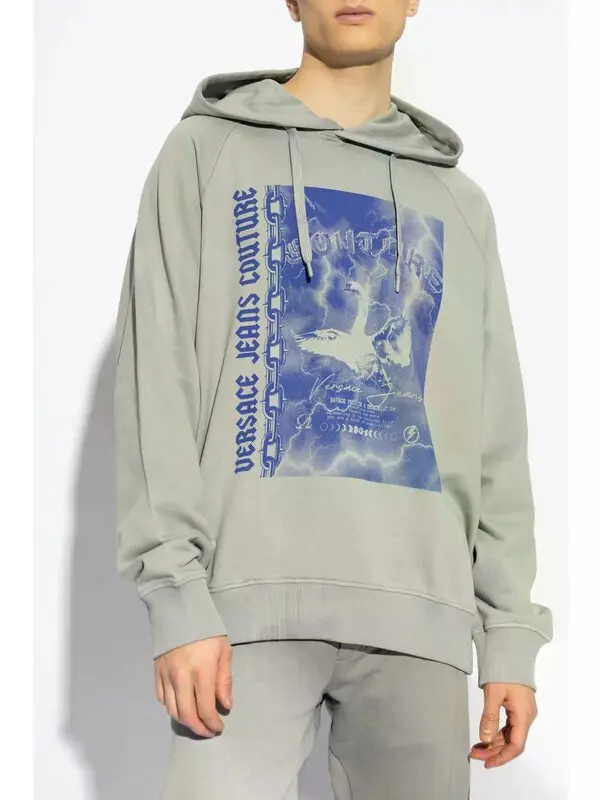 Versace Swan Logo Hoodie
