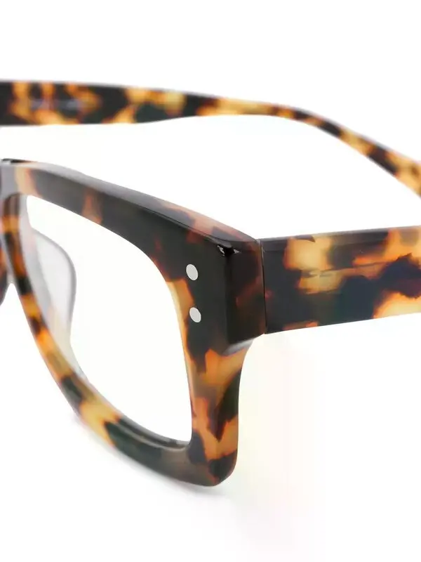 EPOS Tortoiseshell-effect Rectangular-frame Glasses