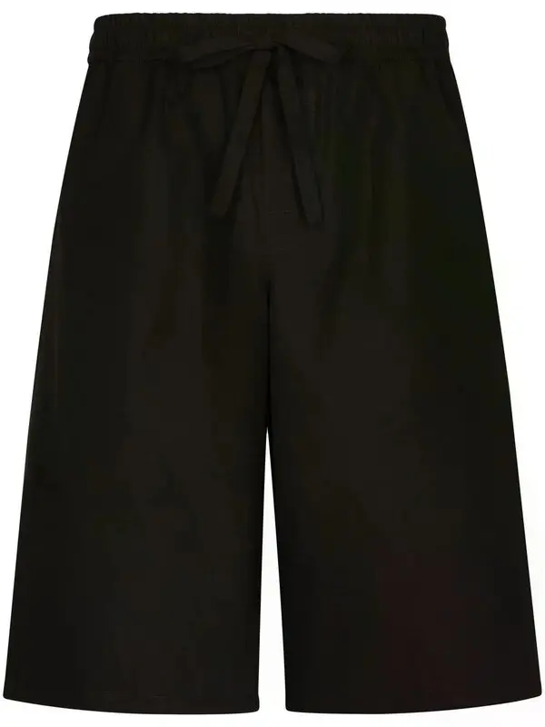 Dolce & Gabbana Logo-tag Track Shorts - Black