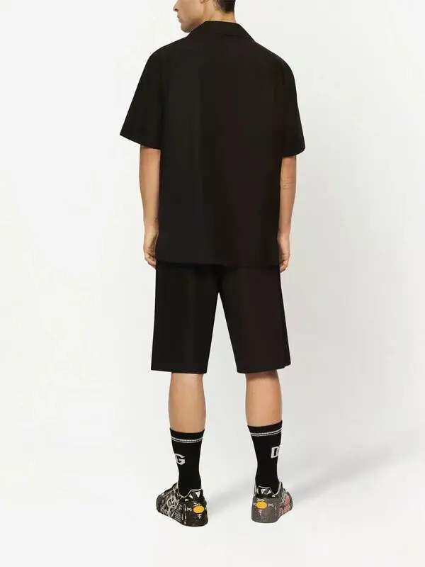 Dolce & Gabbana Logo-tag Track Shorts - Black