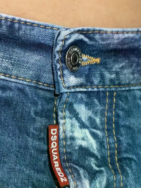 Dsquared2 Tapered Leg Jeans
